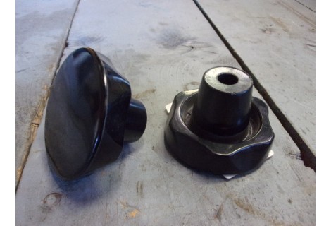 Knop Bakeliet D ø 62 mm x 40 mm - A.D.R. Spierings