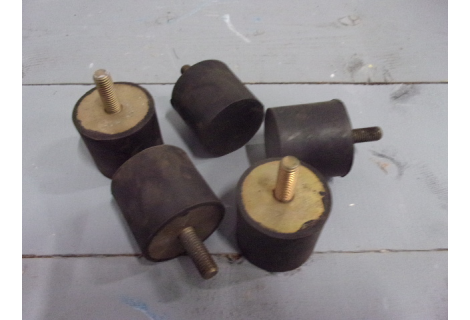 Stootbuffer stootrubber, M10 50x45mm - A.D.R. Spierings