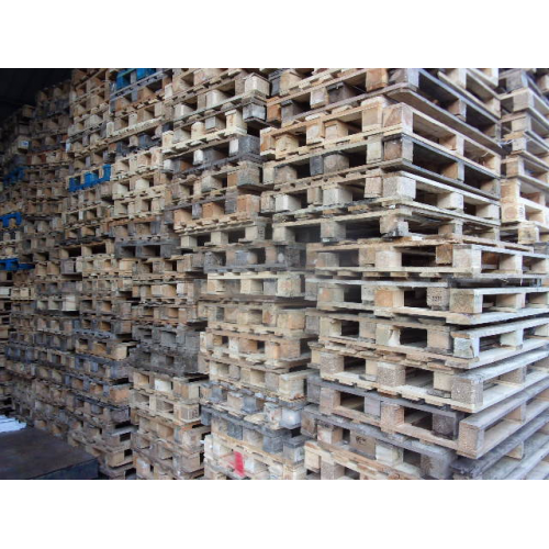 Partij pallets, model europallet 80 cm x 120cm - A.D.R. Spierings