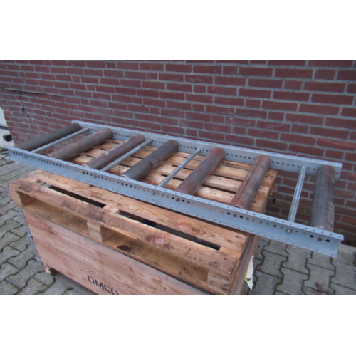 Rollenbaan voor bij zaagmachine 1,8 meter x 50 cm. Gebruikt. - A.D.R ...